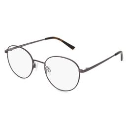 Fielmann OU 001 CL Brille Unisex | Fassung: Vollrand, Panto, Gun