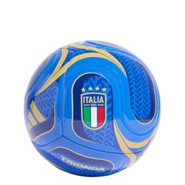 adidas Performance Ball 'Trionda Italy Home Club' Herren Gr&ouml;&szlig;e 5 royalblau / dunkelblau / goldgelb / limette