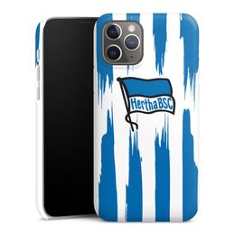 DeinDesign iPhone 12 Pro Handy Premium Case Smartphone Handyh&uuml;lle Schutzh&uuml;lle matt Bundesliga Hertha Bsc Official Licensed Product Premium Case