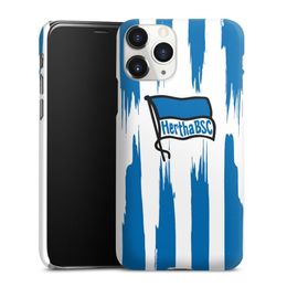 DeinDesign iPhone 11 Pro Handy Premium Case Smartphone Handyh&uuml;lle Schutzh&uuml;lle matt Bundesliga Official Licensed Product Hertha Bsc Premium Case