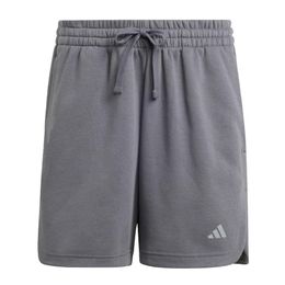adidas Sportswear Workout Pants '3 Stripes Studio Fleece Loose' female Grey size XS