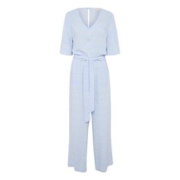 PART TWO Jumpsuit 'Adrienne' Damen Gr&ouml;&szlig;e XXXL hellbeige / pastellblau
