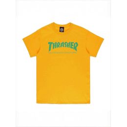 Thrasher Shirt 'SKATE MAG T-SHIRT' male Gold size L