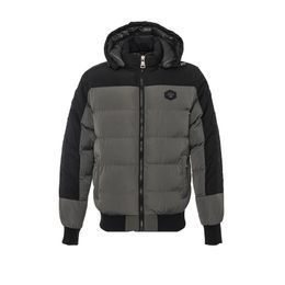 Cipo & Baxx Cipo & Baxx Winter Jacket 'CM177' male Grey size XXXL