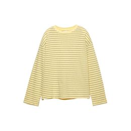 Pull&Bear Pull&Bear Shirt Damen Gr&ouml;&szlig;e M pastellgelb / schwarz