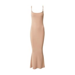 Edikted Kleid Damen Größe 34 beige Winterkleid