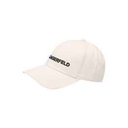 K by KARL LAGERFELD Karl Lagerfeld Cap 'ESSENTIAL' female White size One Size