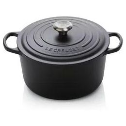 Le Creuset Br&auml;ter hoch Signature 24 cm Schwarz 5 Liter