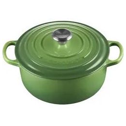 Le Creuset Br&auml;ter Signature rund 24 cm Bamboo Green