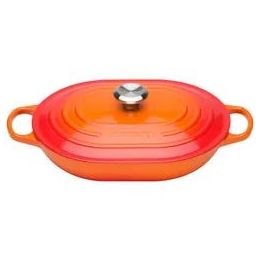 Le Creuset Signature Oblong 31 cm Ofenrot