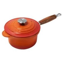 Le Creuset Profitopf mit Holzgriff 18 cm Ofenrot