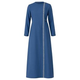 Fashionshowcase Kleid 'Leila-Ferace' Damen Gr&ouml;&szlig;e 46 royalblau Winterkleid