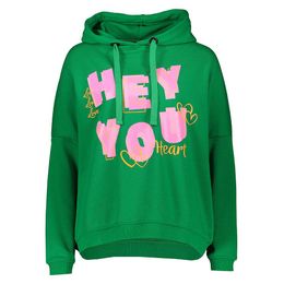 miss goodlife Hoodie "Hey You" in Gr&uuml;n - 77% | Gr&ouml;&szlig;e M | Damen-sweatshirts-jacken