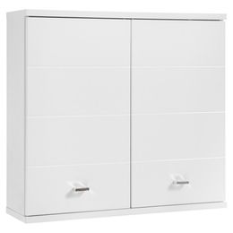 Livetastic H&auml;ngeschrank, Wei&szlig;, Holzwerkstoff, 1 F&auml;cher, 76x71x23 cm, Made in EU, Badezimmer, Badezimmerschr&auml;nke, H&auml;ngeschr&auml;nke
