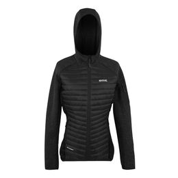 Regatta Hybridjacke "Newhill" in Schwarz - 67% | Gr&ouml;&szlig;e 38 | Damen-sweatshirts-jacken
