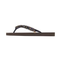 Uzurii Slipper & Pantoletten - Zehentrenner Classic Aby - Gr. 41,5 (EU) - in Braun - f&uuml;r Damen