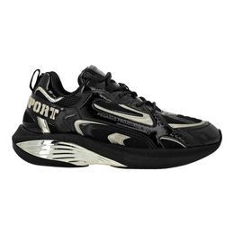 Plein Sport Low-Top Sneaker - Lo-Top Turnschuhe - Gr. 37 (EU) - in Schwarz - f&uuml;r Damen