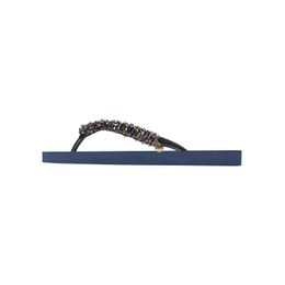 Uzurii Slipper & Pantoletten - Zehentrenner Classic Aby - Gr. 41,5 (EU) - in Blau - f&uuml;r Damen