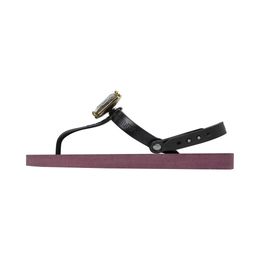 Uzurii Slipper & Pantoletten - Zehentrenner Selena Diamond Silver - Gr. 39,5 (EU) - in Rot - f&uuml;r Damen