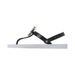 Uzurii Slipper & Pantoletten - Zehentrenner Python Bronze - Gr. 39,5 (EU) - in Wei&szlig; - f&uuml;r Damen