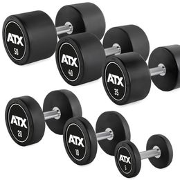 PRO-Style - Rubber Dumbbell - ATX - Hantelsatz 5 - 50 kg