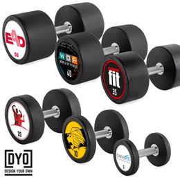 PRO-Style - Rubber Dumbbell - Design Your Own - Hantelsatz 5 - 50 kg