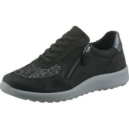 Damen Sneaker f&uuml;r sehr kr&auml;ftige, empfindliche F&uuml;&szlig;e schwarz, Gr&ouml;&szlig;e 39
