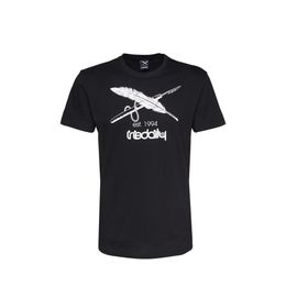 Iriedaily T-Shirt 'Harpoon Flag' Herren Gr&ouml;&szlig;e XXL schwarz / wei&szlig;