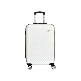 Paradise by CHECK.IN Kingston - 4-Rollen-Trolley 67 cm (lila) in weiÃŸ | Gr.: onesize
