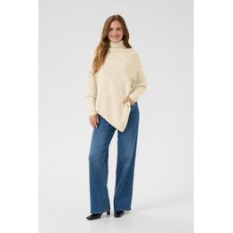 Kaffe Poncho KAjennie Oversize fit in Eggnog Melange | Gr.: onesize