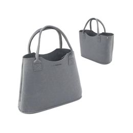 DuneDesign Filztasche Shopper 50x20x35cm Grau grau | Gr.: onesize
