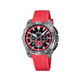Festina Edelstahl Armbanduhr Herren 45,5mm | Gr.: onesize