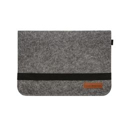 DuneDesign Laptop-Tasche Filz Grau 35x24cm grau | Gr.: onesize