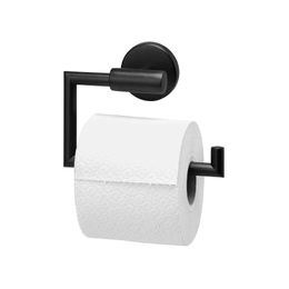 bremermann Bad-Serie PIAZZA BLACK - Toilettenpapierhalter ca. 15,5 x 11 x 6 cm (B/H/T) | Gr.: onesize
