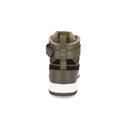 Puma Leder-Sneakers "Rebound Game WTR" in Khaki/ Braun | Gr.: 43