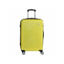 Paradise by CHECK.IN Kingston - 4-Rollen-Trolley 67 cm (lila) in gelb | Gr.: onesize