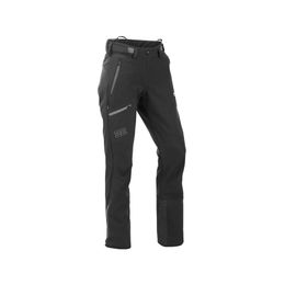 Maul Sport Softshell-Tourenhose Bergh&uuml;tte in Schwarz | Gr.: 36