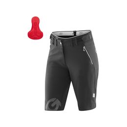 Gonso MTB Shorts Sitivo Red in Schwarz | Gr.: 44