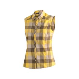 Maier Sports Sana sleeveless Da-Bluse o. Arm in Gelb7010 | Gr.: 44