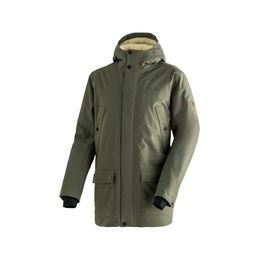 Maier Sports Winter-Funktionsjacke "Senne" in Khaki | Gr.: 52