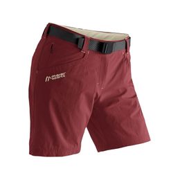 Maier Sports Lulaka Shorts Da-Bermuda el. in Dunkelrot422 | Gr.: 40
