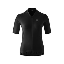 Gonso SITIVO Trikot W Da-Radtrikot-1/2-FZ in Schwarz01100 | Gr.: 36