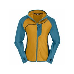 Maul Sport Stretchfleecejacke Chiemgau II mit Kapuze in Gold | Gr.: 40