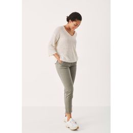 PART TWO Casual Hose SoffysPW Gerade Passform in Vetiver | Gr.: 38