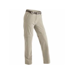Maier Sports Zip-Hose Nata 2 in Braun591 | Gr.: 34