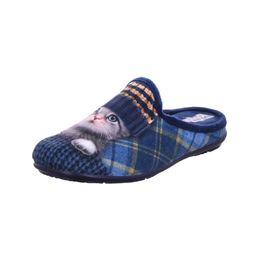 Relax Pantoffel in blau | Gr.: 40