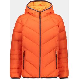 CMP Funktionsjacke/Steppjacke MAN JACKET FIX HOOD in Orange | Gr.: 46