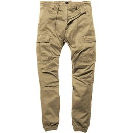 Vintage Industries Cargohose in Beige | Gr.: W34
