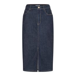 More & More More & More schmaler Midi-Jeansrock in dark blue denim | Gr.: 44