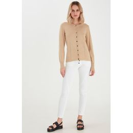 Pulz Strickjacke PZSARA Regular fit in Irish Cream Melange | Gr.: M